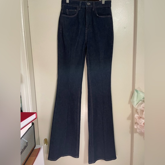 Theory | Jeans | Theory Demitria Highwaist Flare Denim Jeans | Poshmark